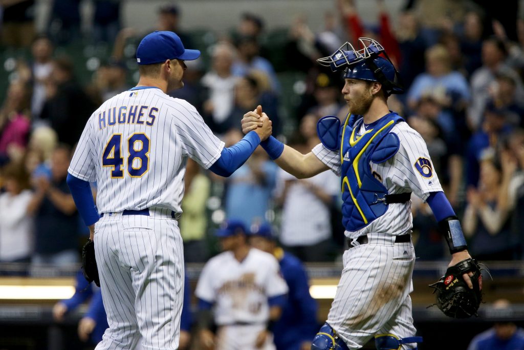 Brewers Jared Hughes Gives Credit to Baseball Chapel